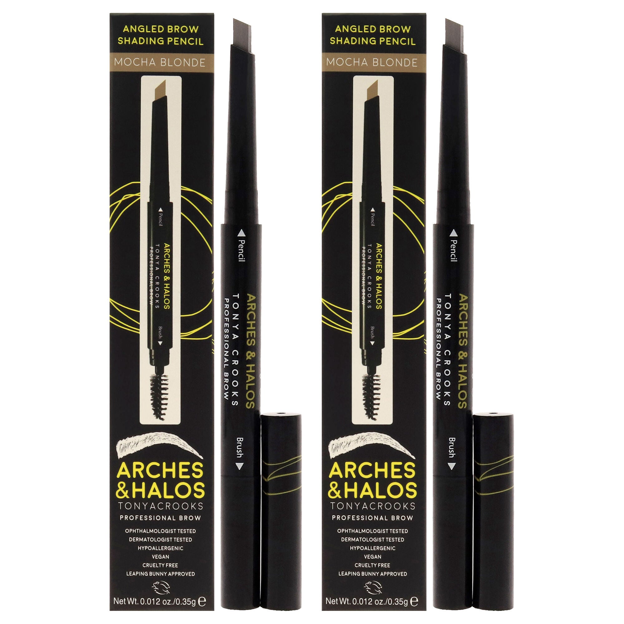 Angled Brow Shading Pencil - Mocha Blonde by Arches and Halos for Women ...