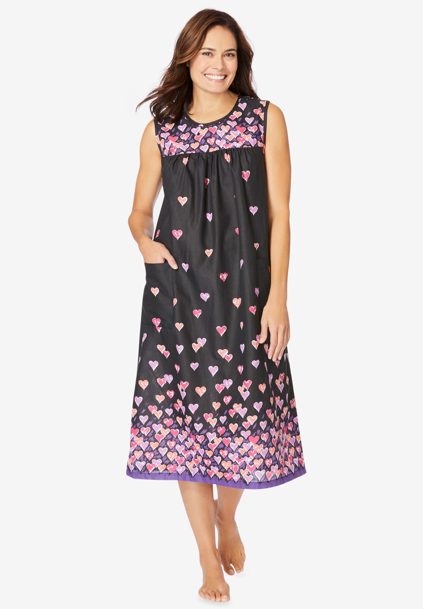 Sleeveless Print Lounger | Intimates For All