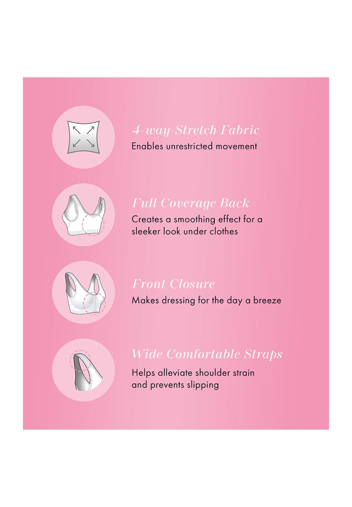 Exquisite Form 5101000 Women'S Fully Seamless Wireless Full Coverage ...