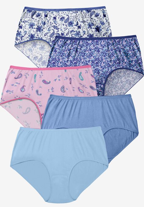 Cotton Brief 5-Pack | Intimates For All