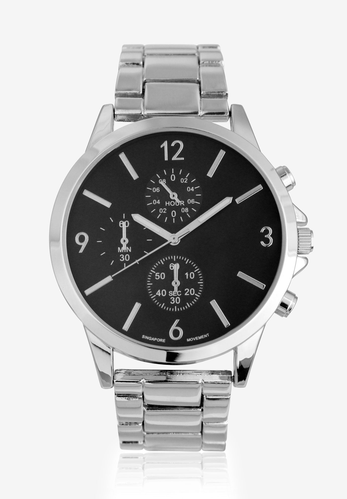 Silver Metal Watch | Intimates For All