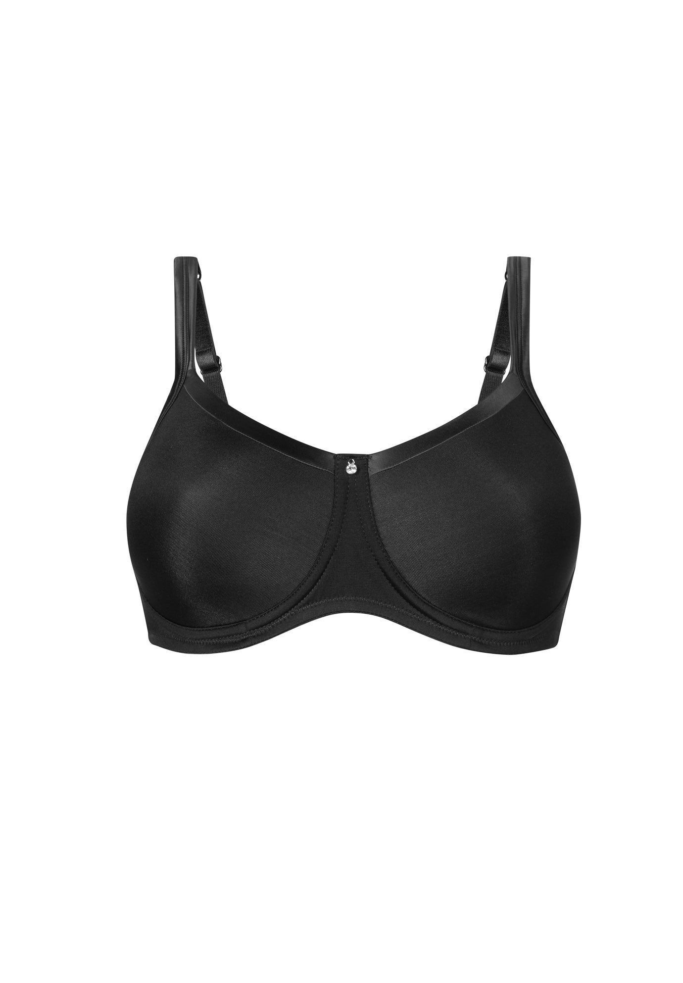 Lara Satin Padded Wire Free Bra 44212 | Intimates For All